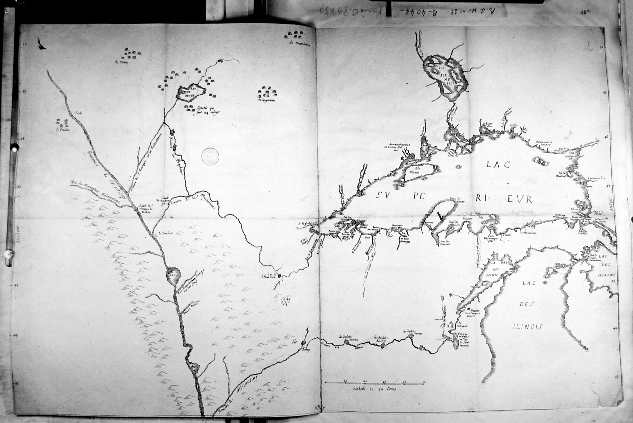 Early Maps of the American Midwest and Great Lakes
